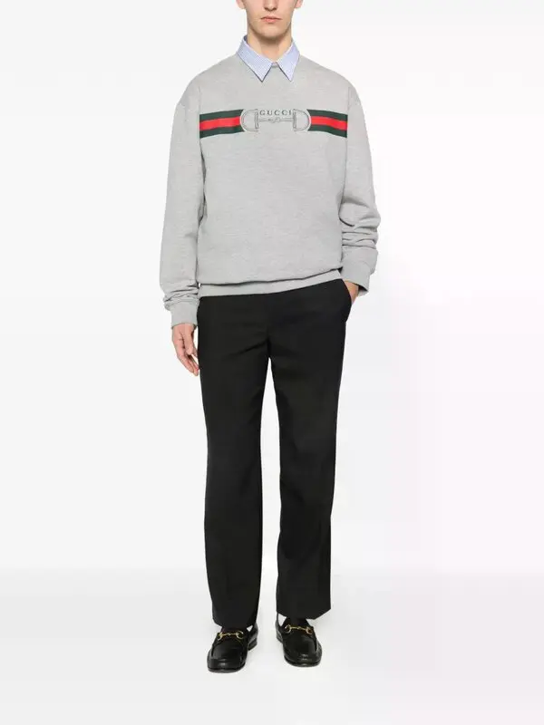 Gucci Stripe Logo Sweatshirt