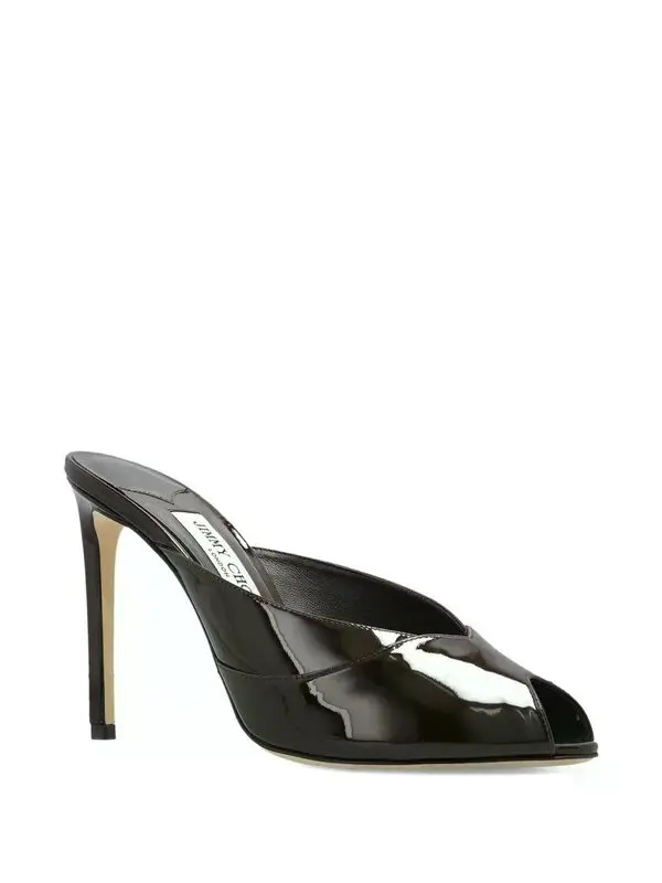 JIMMY CHOO Brigitte Leather Sandals
