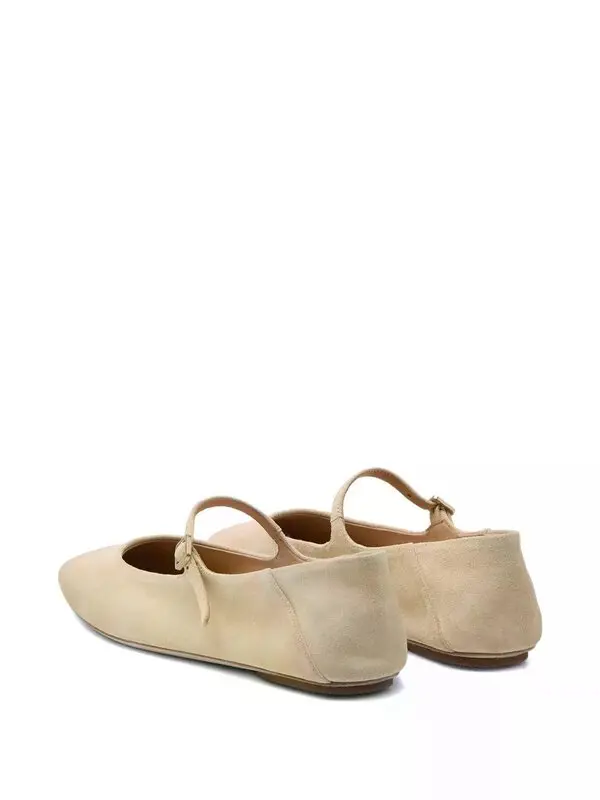 Marsèll Strascico Buckle-strap Ballerinas - Neutrals