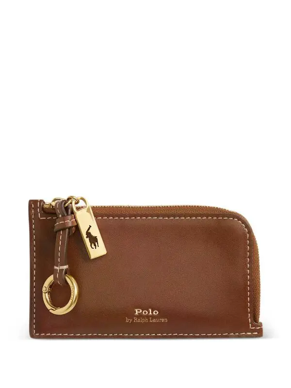 Polo Ralph Lauren Polo Id Leather Wallet - Brown