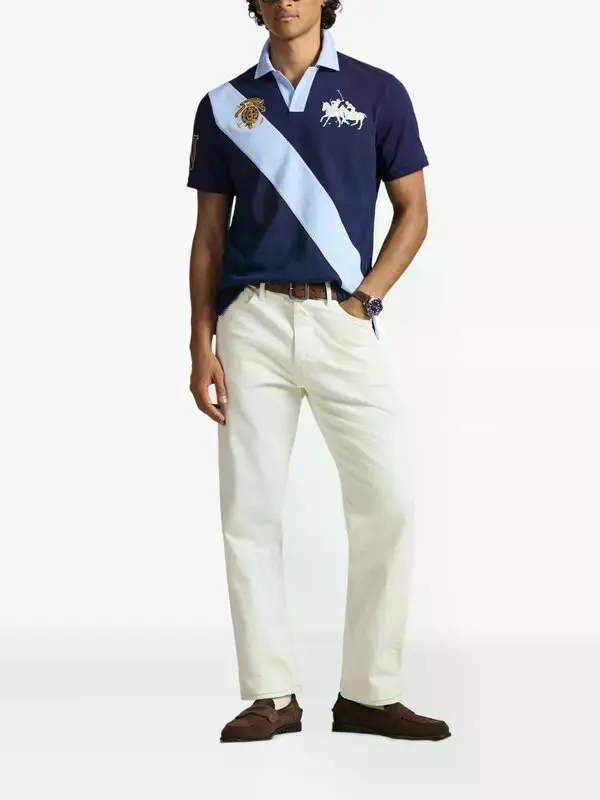 Polo Ralph Lauren Crest-embroidered T-shirt