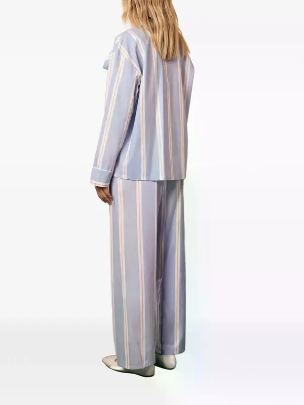 Sleeper The Rose Striped Pajama - Blue