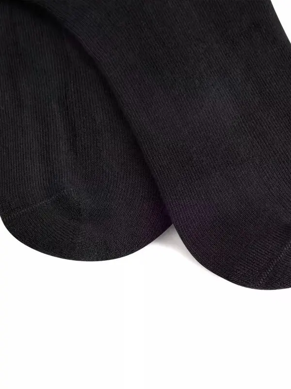 Y3 Striped Socks - Black