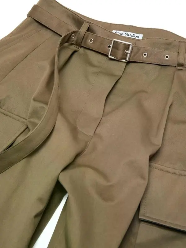 Acne Studios Cargo Belted Trousers