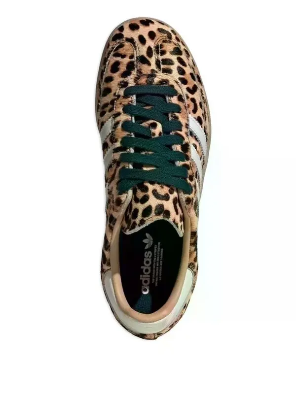 Adidas Samba Og Leopard-print Sneakers - Neutrals