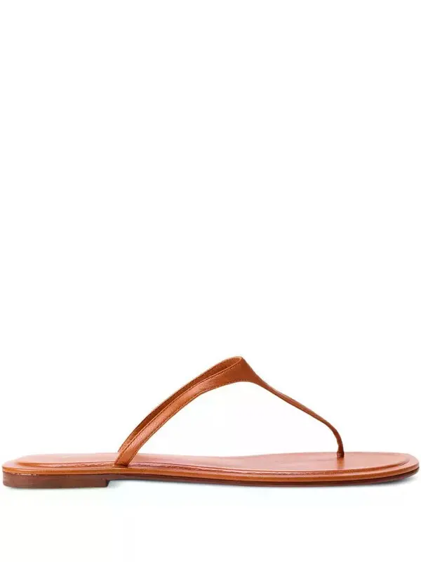 Polo Ralph Lauren Logo-debossed Thong Sandals