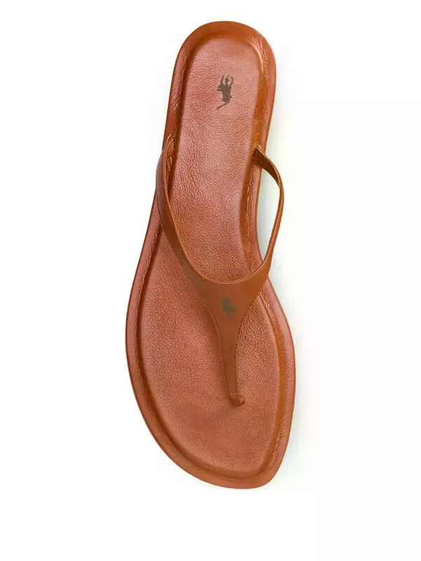 Polo Ralph Lauren Logo-debossed Thong Sandals