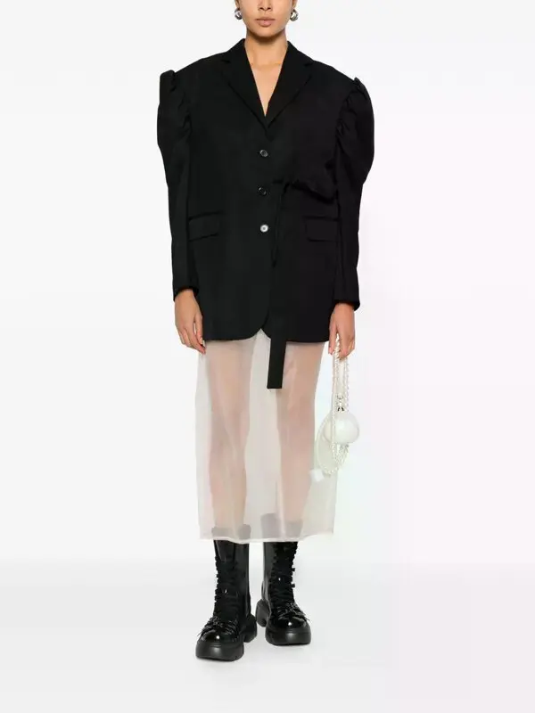 Simone Rocha Bow Cut-out Blazer