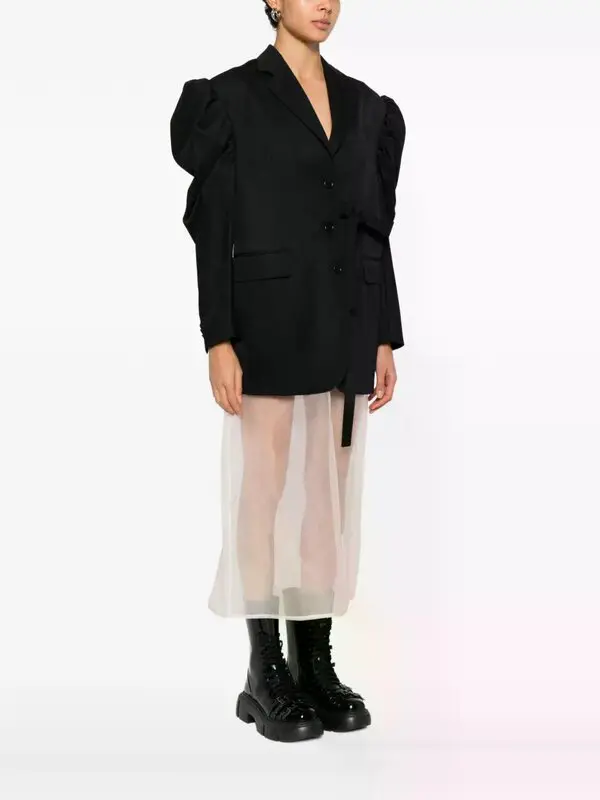 Simone Rocha Bow Cut-out Blazer