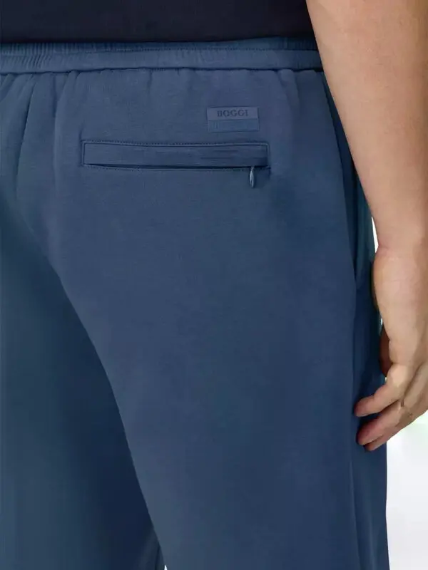 Boggi Milano Patch Pocket Bermuda Shorts - Blue