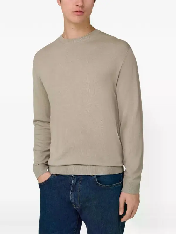 Boggi Milano Crew Neck Knitwear - Neutrals