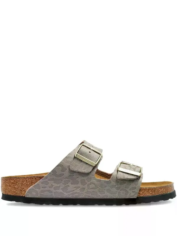 BIRKENSTOCK Arizona Buckle Sandals - Grey