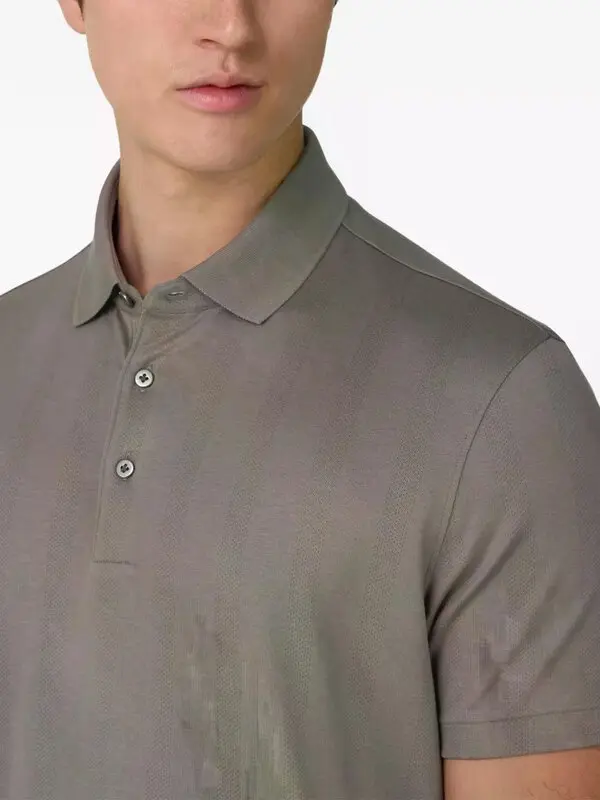 Boggi Milano Jersey Polo Shirt With S-cafè® Yarn