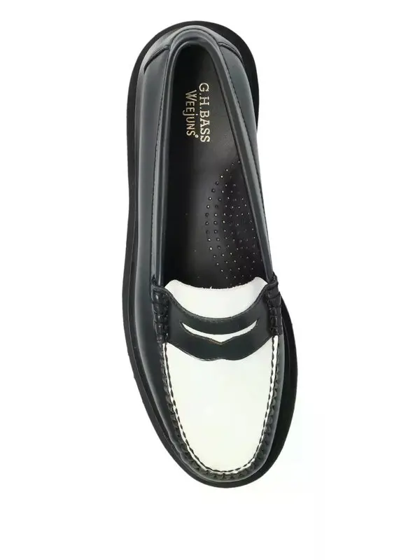 G.H.BASS Weejuns Step Penny Loafers - Black