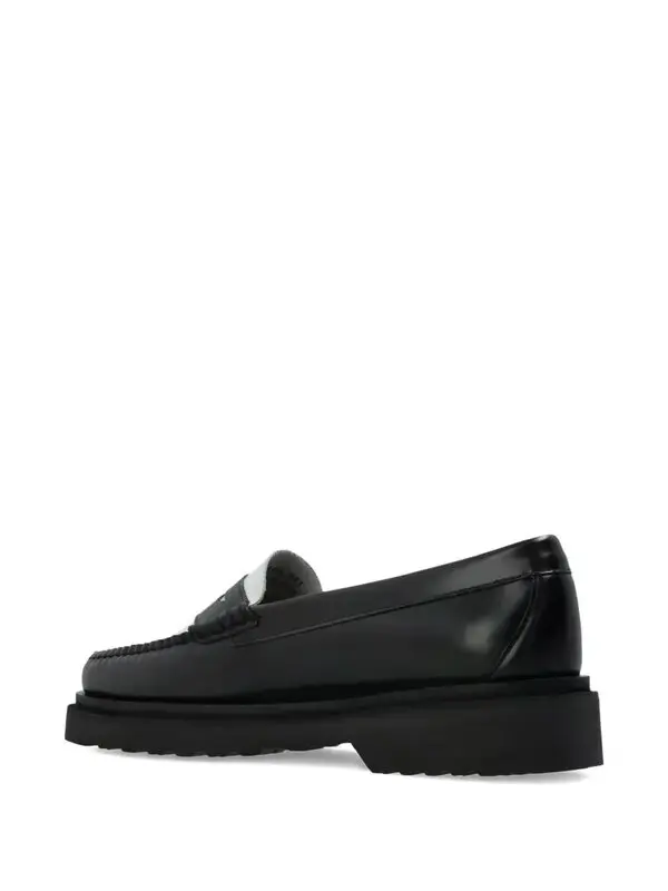 G.H.BASS Weejuns Step Penny Loafers - Black