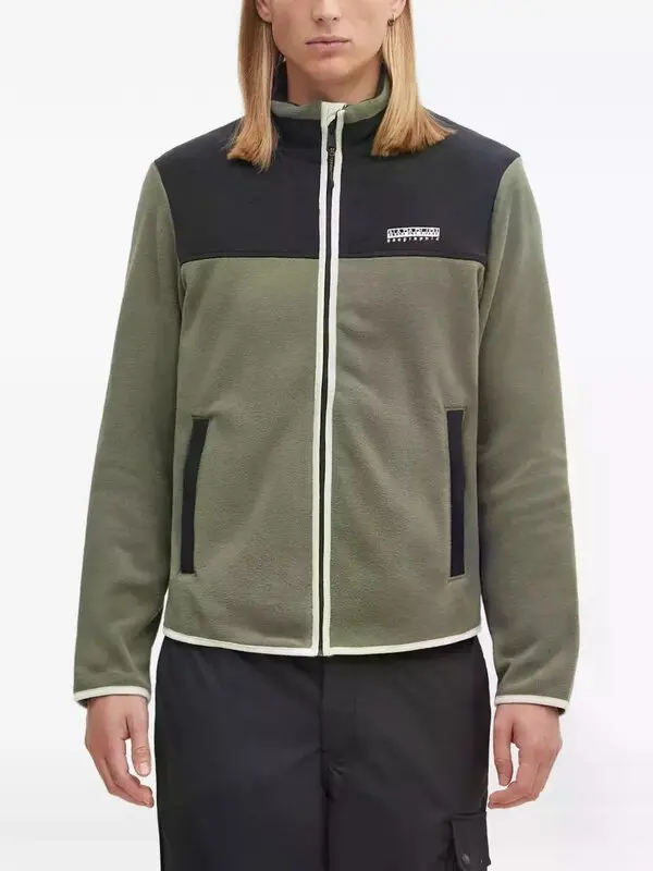 NAPAPIJRI Colourblock Zip-up Sweatshirt
