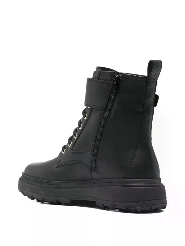 Geox Lamidie + Grip Abx Buckle Lace-up Boots