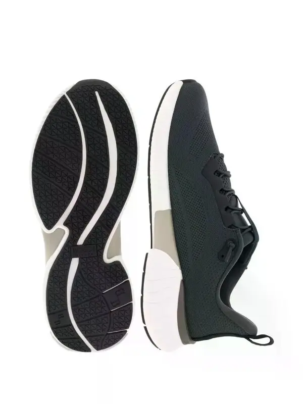 Boggi Milano Reflective Print Lace-up Sneakers - Grey