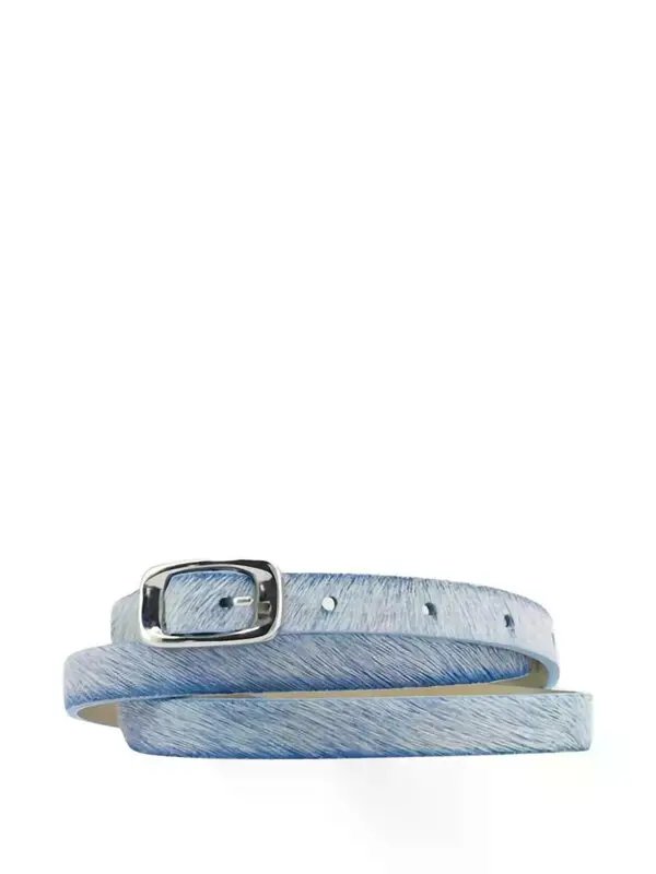 Paloma Wool Greta Square-buckle Belt - Blue