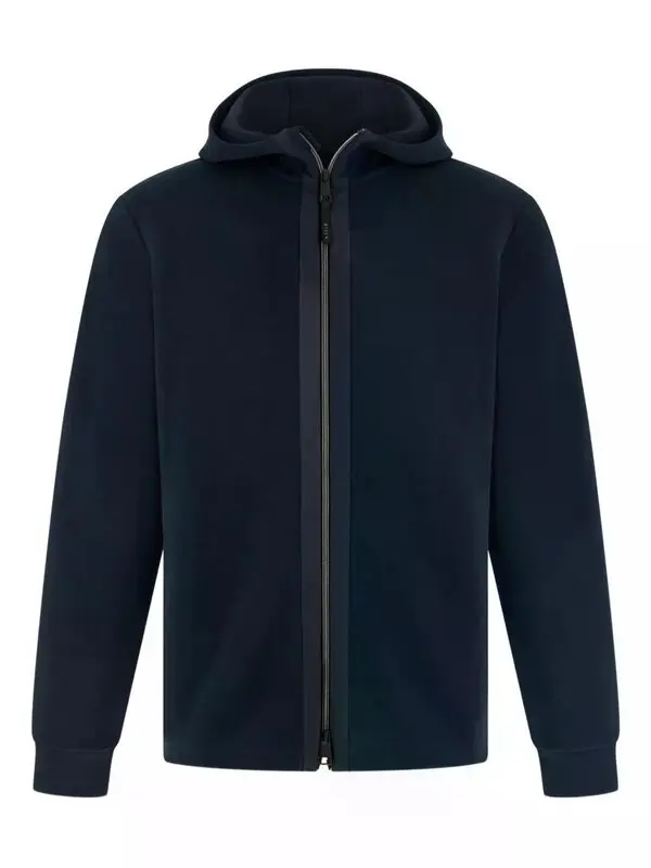Boggi Milano Full-zip Piqué Sweatshirt