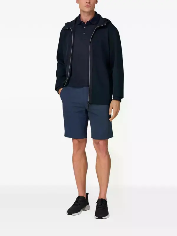 Boggi Milano Full-zip Piqué Sweatshirt
