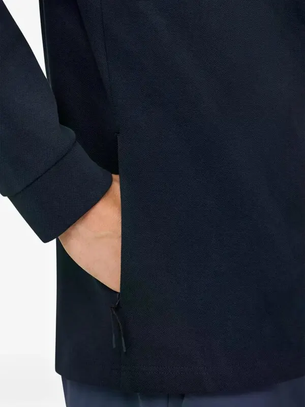Boggi Milano Full-zip Piqué Sweatshirt