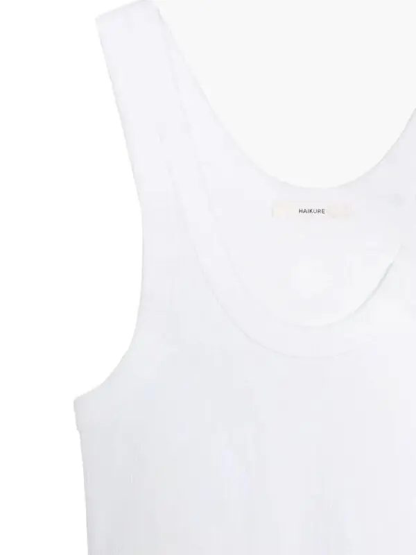 HAIKURE Sleeveless Ribbed Top