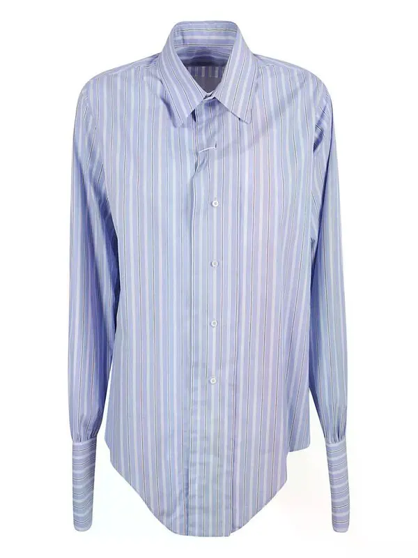 MAISON MARGIELA Striped Button-down Shirt