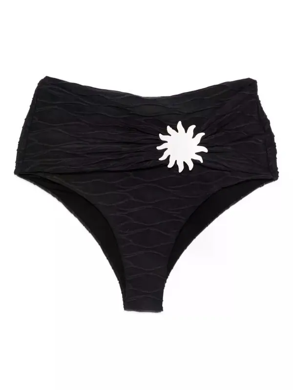CALA DE LA CRUZ Noelle Bikini Bottom - Black