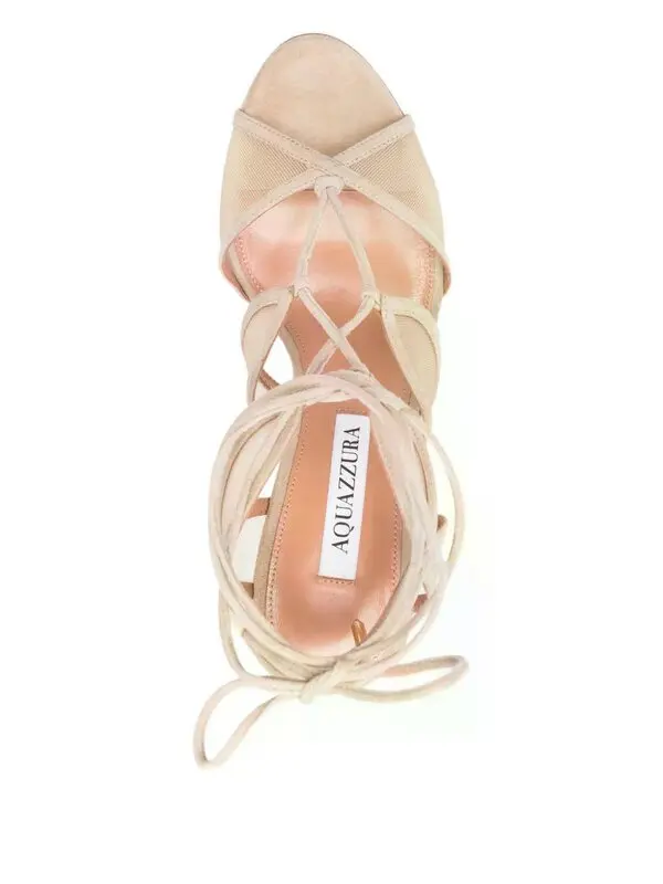 AQUAZZURA Fatal Attraction Tie Sandals