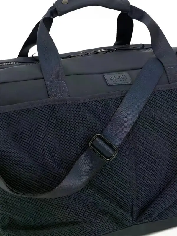 Boggi Milano Logo-patch Holdall Bag - Blue