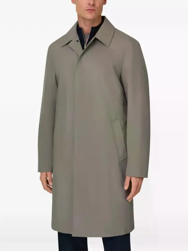 Boggi Milano Buttoned Technical Coat