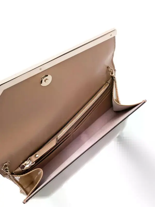 JIMMY CHOO Emmie Clutch - Neutrals