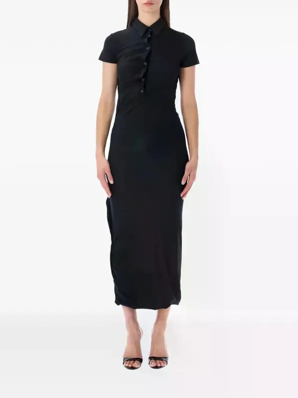 Ottolinger Twisted Polo Midi Dress