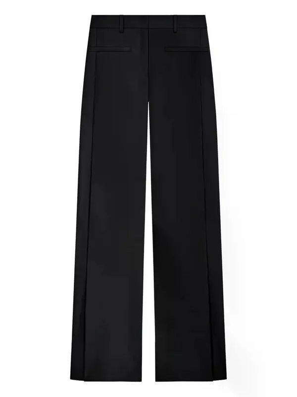 COURREGES Logo Pleated Trousers