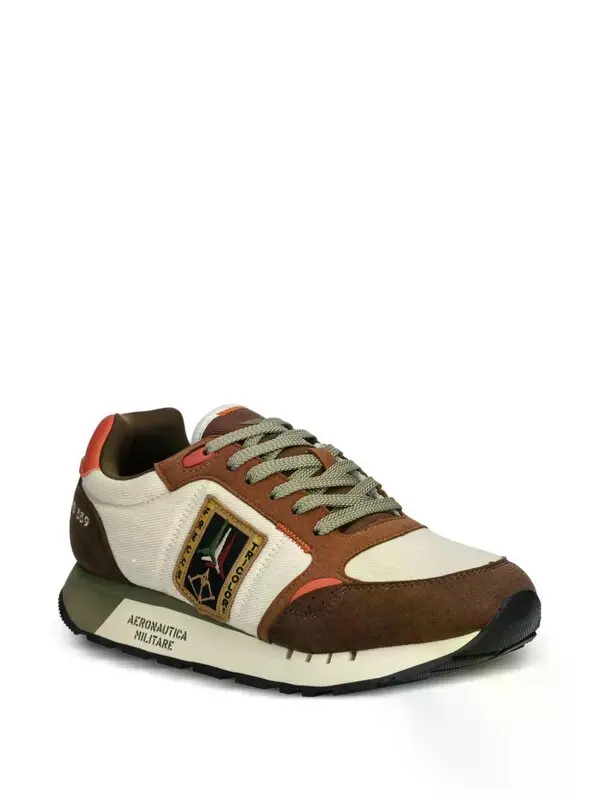 AERONAUTICA MILITARE Embroidered Sneakers