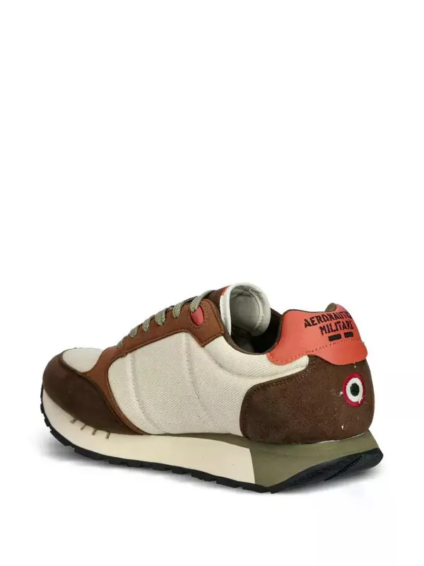 AERONAUTICA MILITARE Embroidered Sneakers