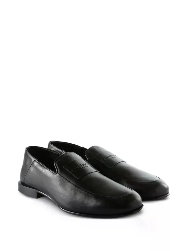 Givenchy Logo-appliqué Leather Loafers
