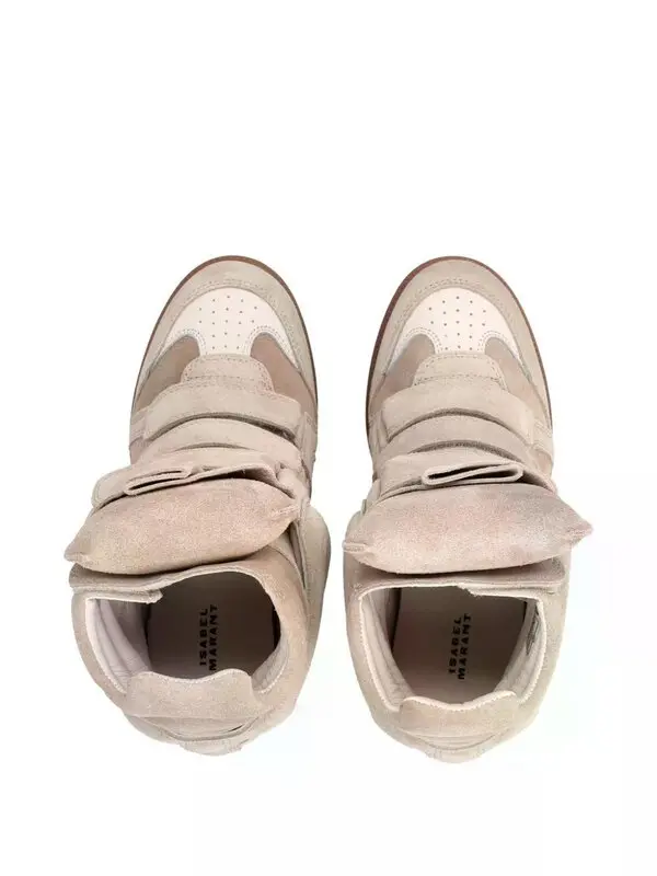 Isabel Marant Étoile Bekett Wedge Sneakers - Neutrals