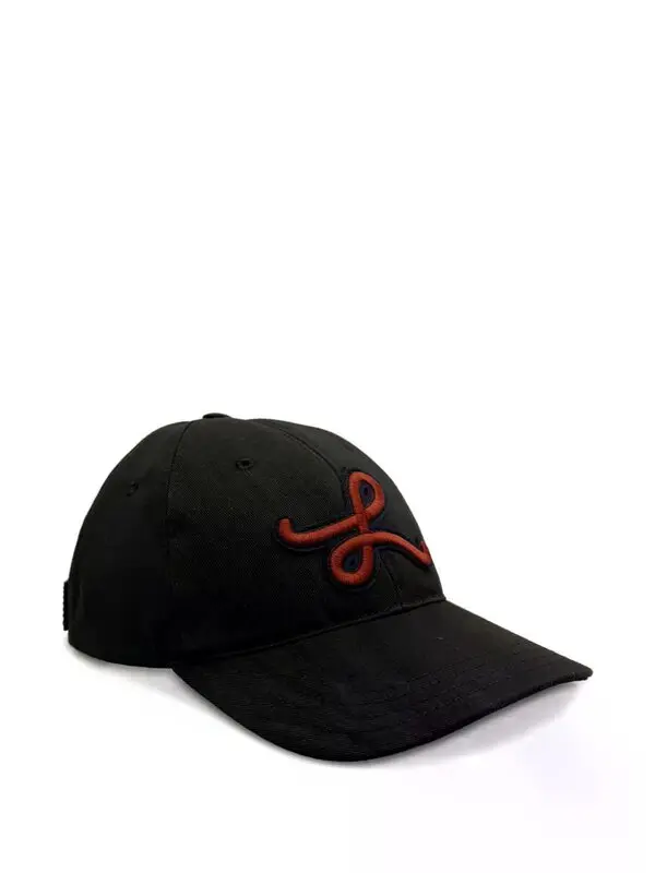 Loewe Logo-patch Baseball Cap - Black