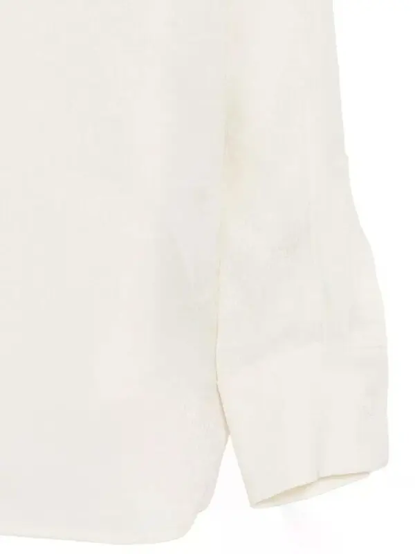 Karl Lagerfeld Logo Jacquard Blouse