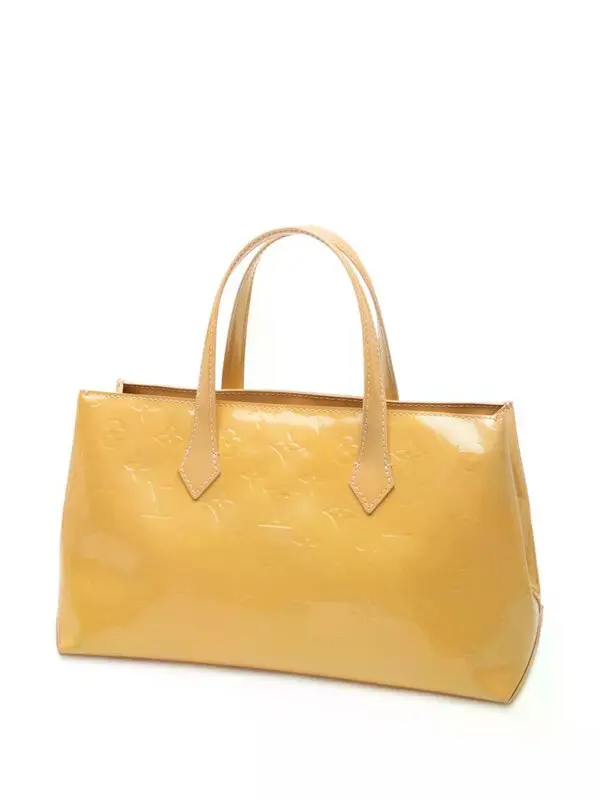 LOUIS VUITTON 2009-2012 Monogram Vernis Wilshire Pm Handbag