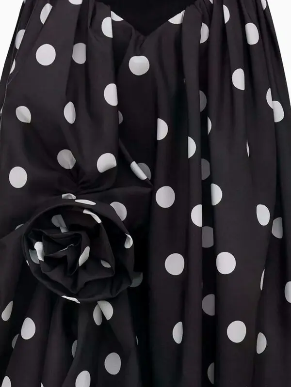 Sleeper Aurora Polka-dot Maxi Dress