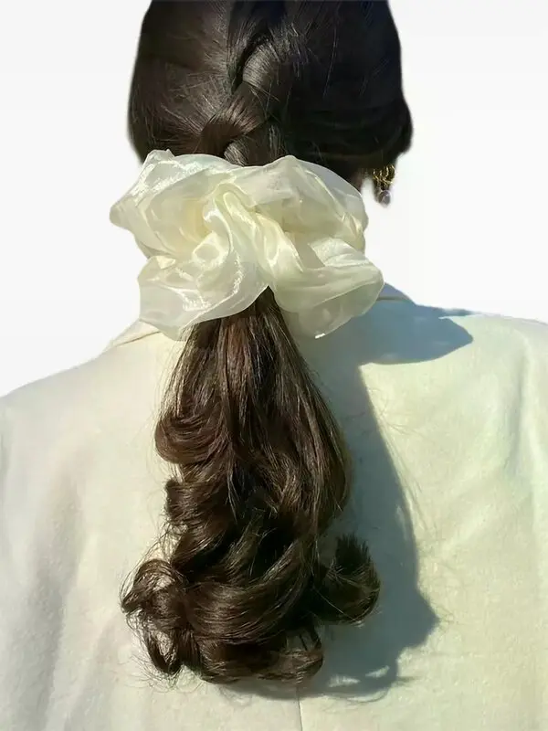 Anissa Kermiche Organza Scrunchie