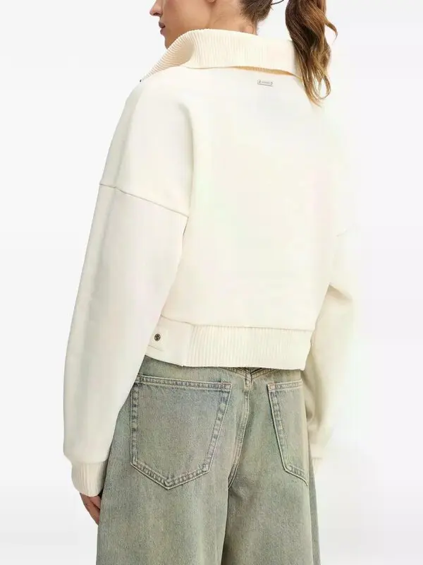 Iceberg Zip Turtleneck Sweatshirt
