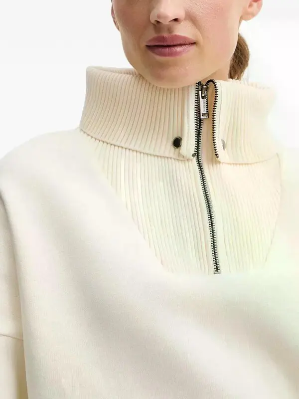 Iceberg Zip Turtleneck Sweatshirt