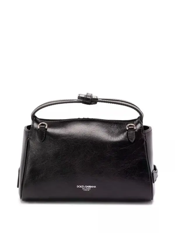 Dolce & Gabbana Mini Vittoria Shoulder Bag - Black