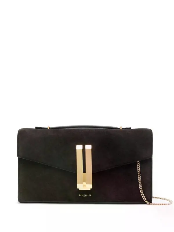 DEMELLIER Vancouver Suede Clutch