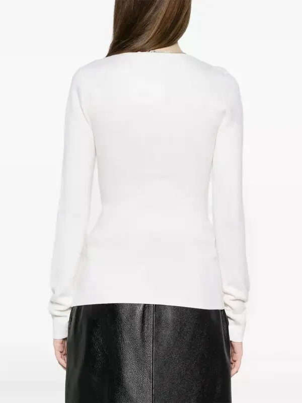TOTEME Long-sleeve Wool Sweater