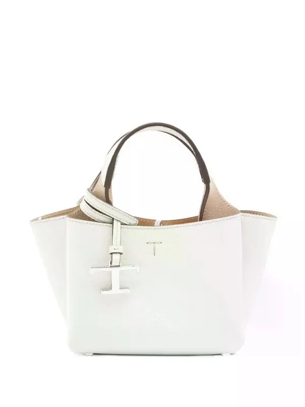 TOD'S Micro Leather Tote Bag
